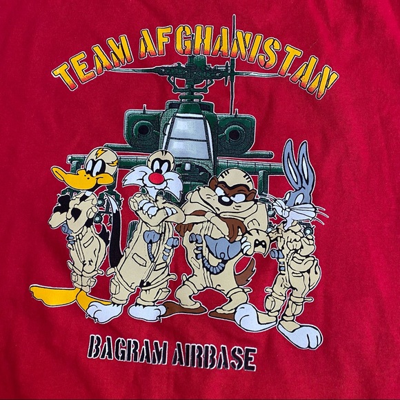 Anvil | Tops | Looney Tunes Us Military Anvil T Shirt Youth Xl Bugs ...